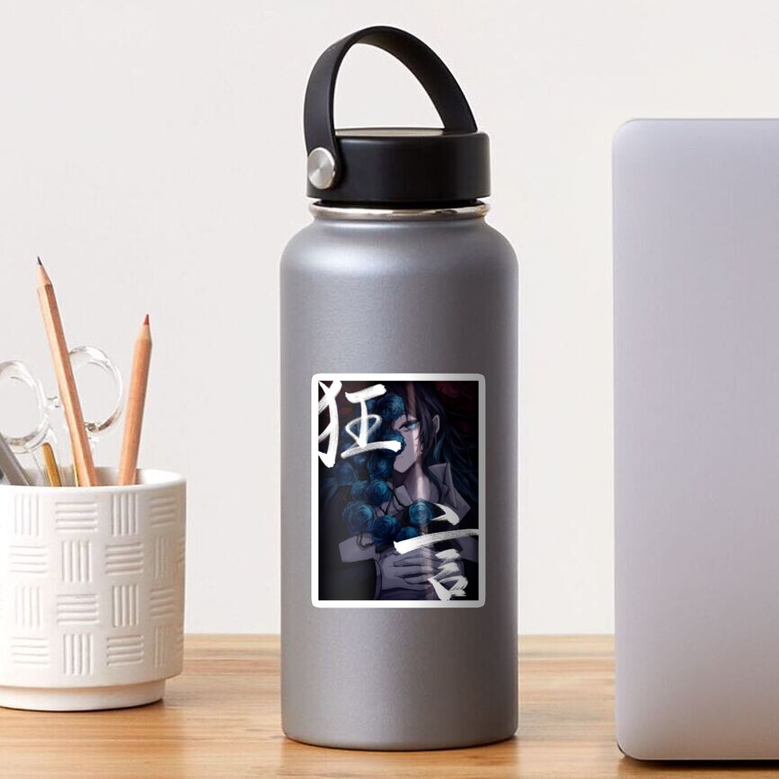 "Ado Blue Flower Kyogen" Sticker for Sale by Farberswen87 | Redbubble