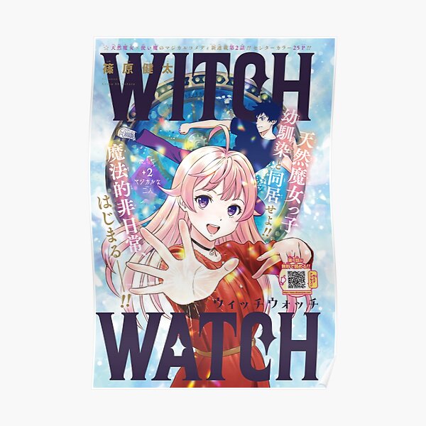 "Witch Watch Manga" Poster for Sale by ChibiAnime1 | Redbubble
