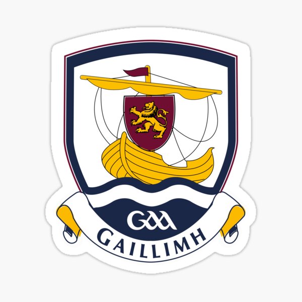 "Galway GAA Crest" Sticker for Sale by thegamerloft | Redbubble