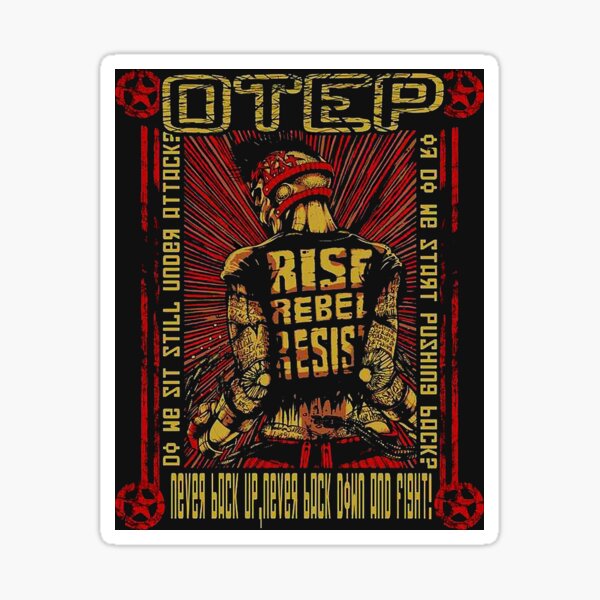 "Otep logo" Sticker for Sale by amaldenme | Redbubble