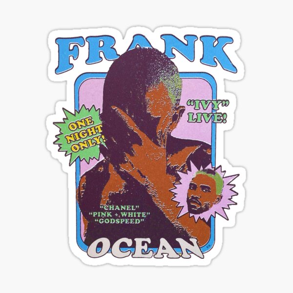 "Frank Ocean Vintage" Sticker for Sale by SabrinaLewiis | Redbubble
