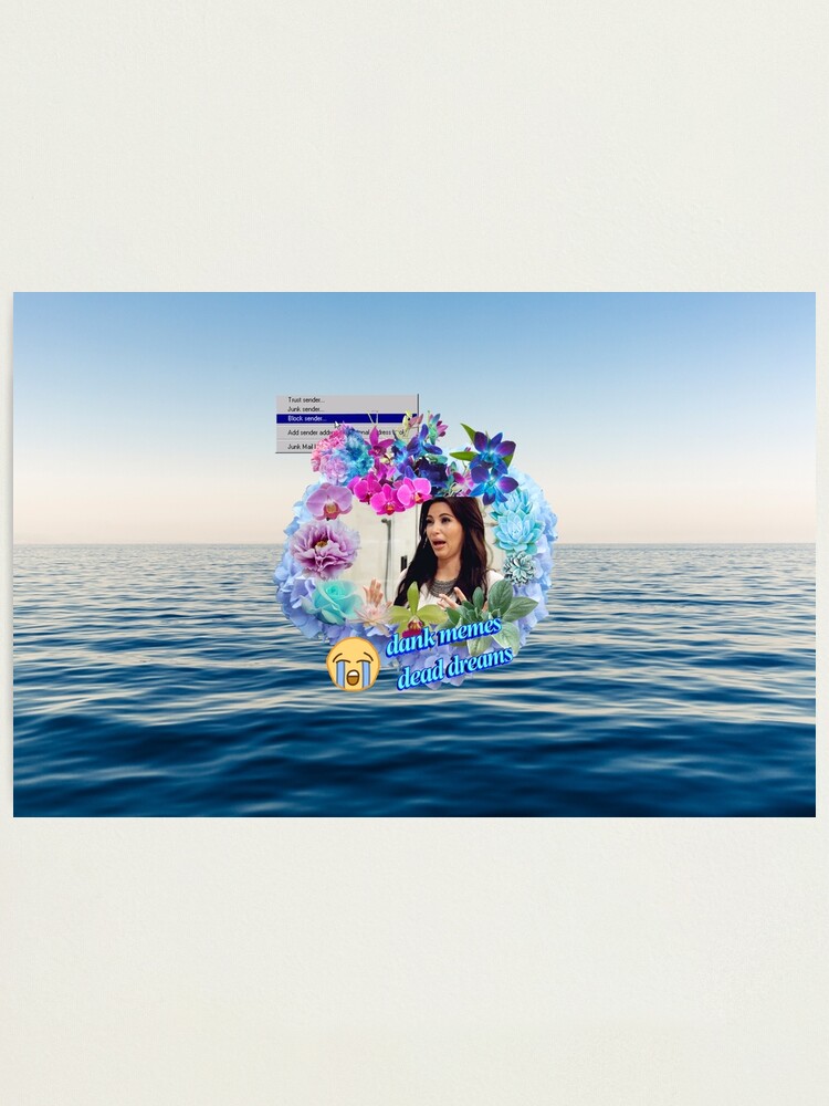"KIM CRYING - Dank Memes Dead Dreams" Photographic Print for Sale by ...