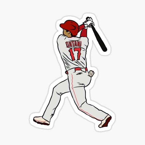 "Baseball Shohei Ohtani Home Run/Perfect Gift For Friends" Sticker for ...