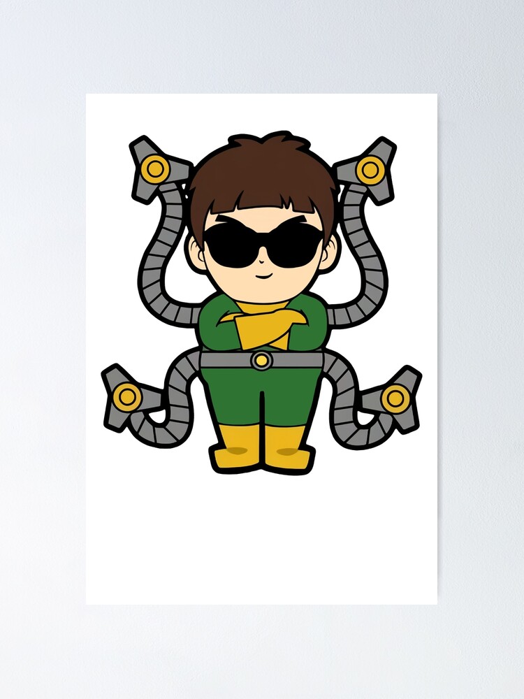 "Doc Ock Chibi" Poster for Sale by ZacharyySTORE | Redbubble