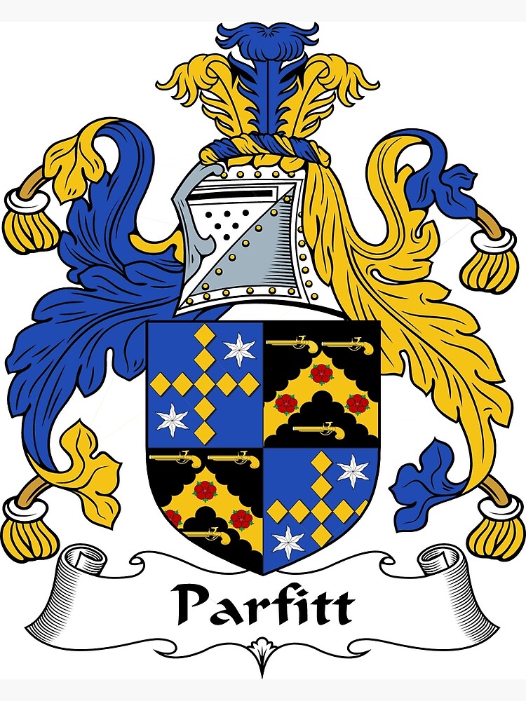 "Parfitt" Poster by HaroldHeraldry | Redbubble