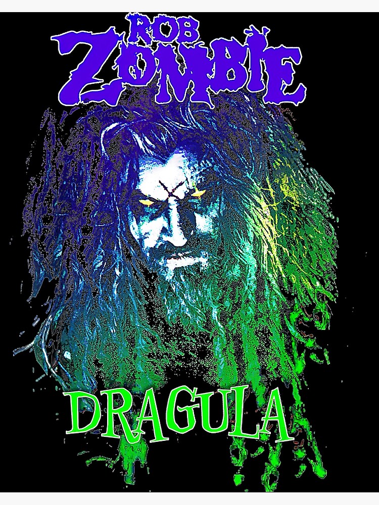 "Rob Zombie - Dragula" Art Board Print for Sale by luongluong01 | Redbubble