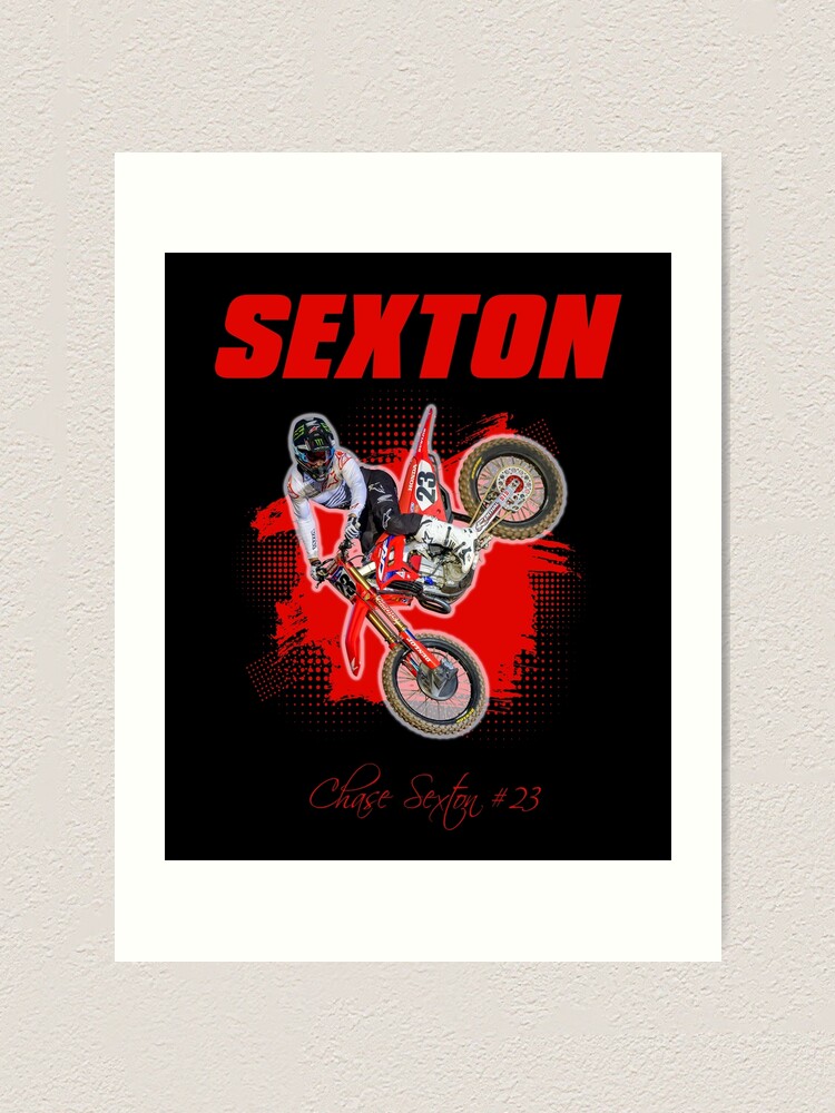 Impression artistique « Chase Sexton 23 Signature Design légende du ...