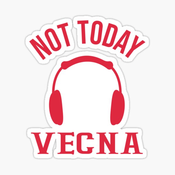 "Not Today Vecna " Sticker for Sale by FayWaters | Redbubble