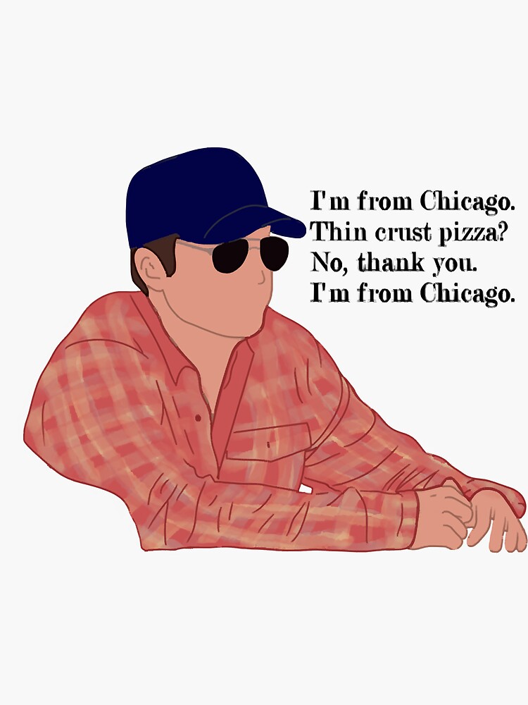 "Julius Pepperwood Im from Chicago" Sticker for Sale by MauriceWhyte ...