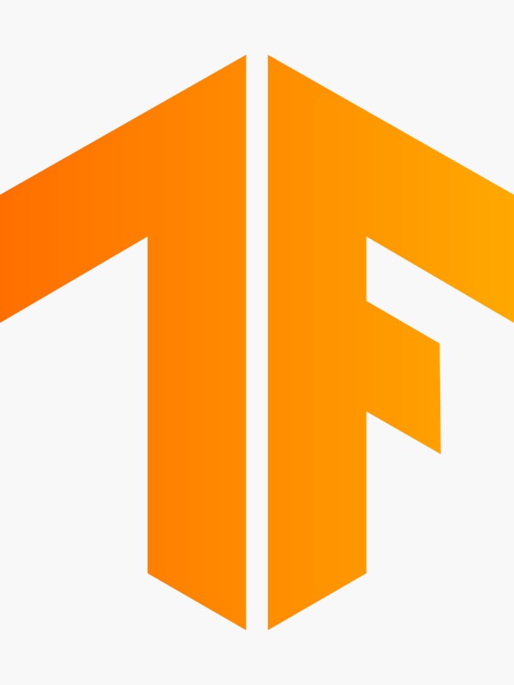"TensorFlow Logo" Sticker for Sale by burakgulnar | Redbubble