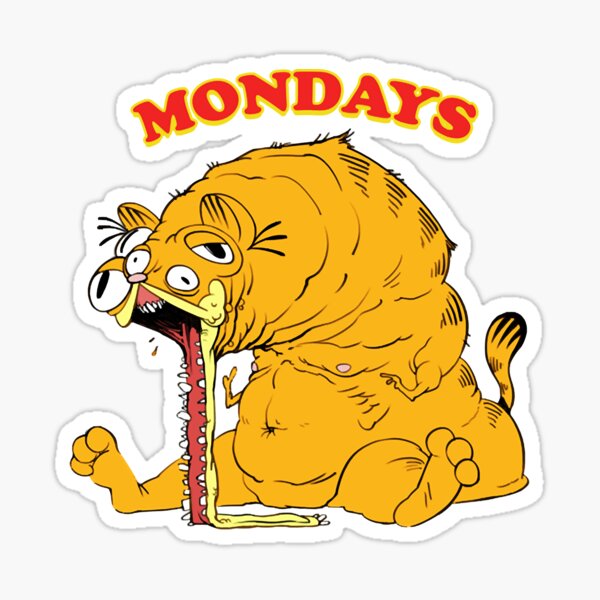 "Attraction His Jokes Are Great Garfield Mondays Gift Movie Fans ...