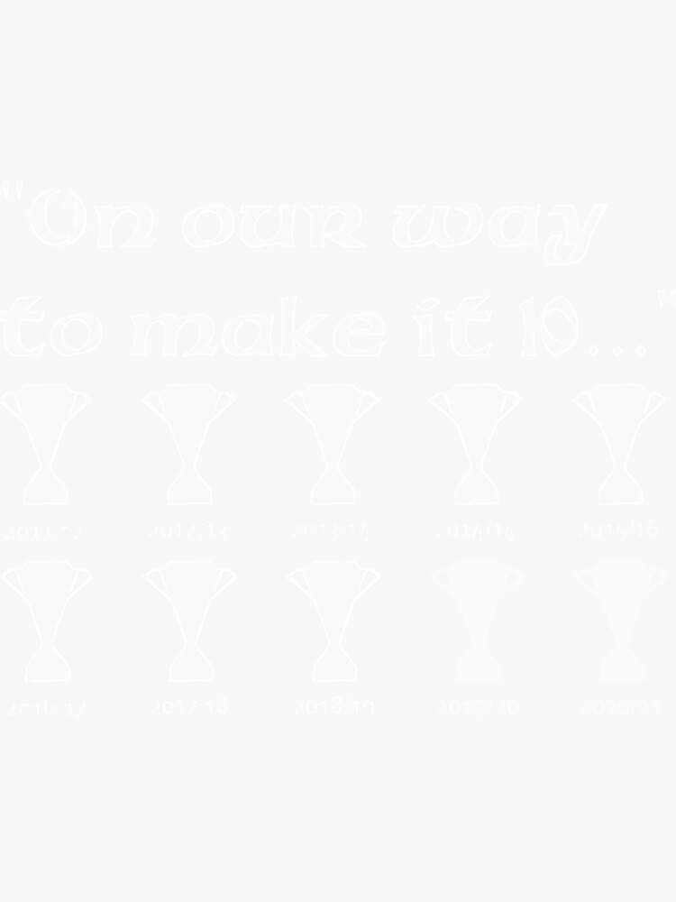 "Celtic fc we're on our way to in a row iaw" Sticker for Sale by ...