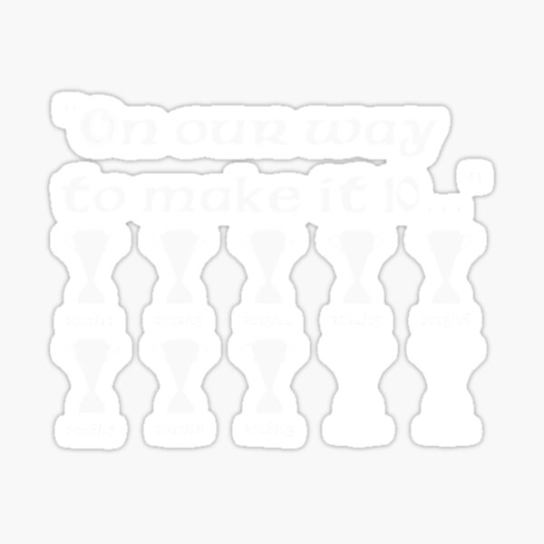 "Celtic fc we're on our way to in a row iaw" Sticker for Sale by ...