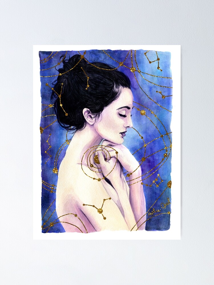 "Celestial Mother Watercolor Painting (2016) REVAMP" Poster by ...
