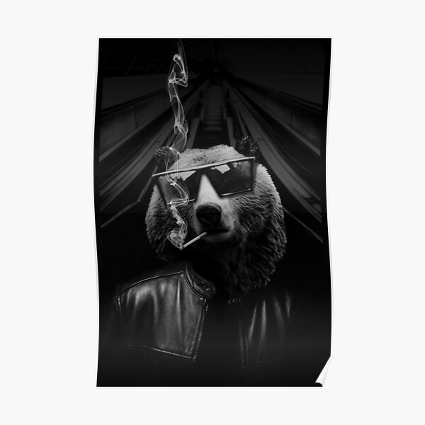Smoking Bear Posters | Redbubble