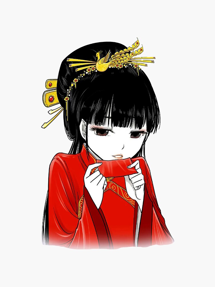 "Miss Sadako" Sticker for Sale by qarikaturist | Redbubble