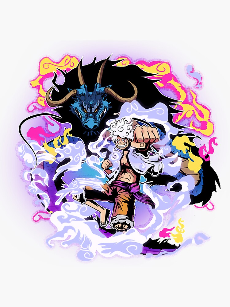"LUFFY AWAKENING " Sticker for Sale by HannahWel16021 | Redbubble