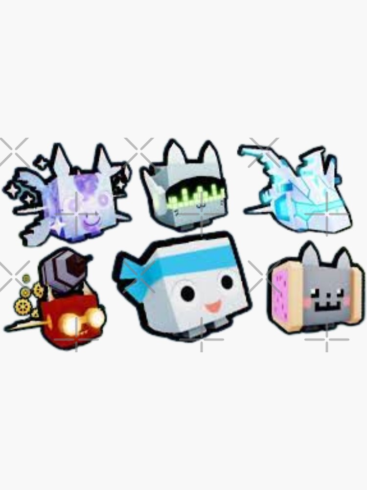 "roblox pet simulator x" Sticker for Sale by Alexa-test | Redbubble