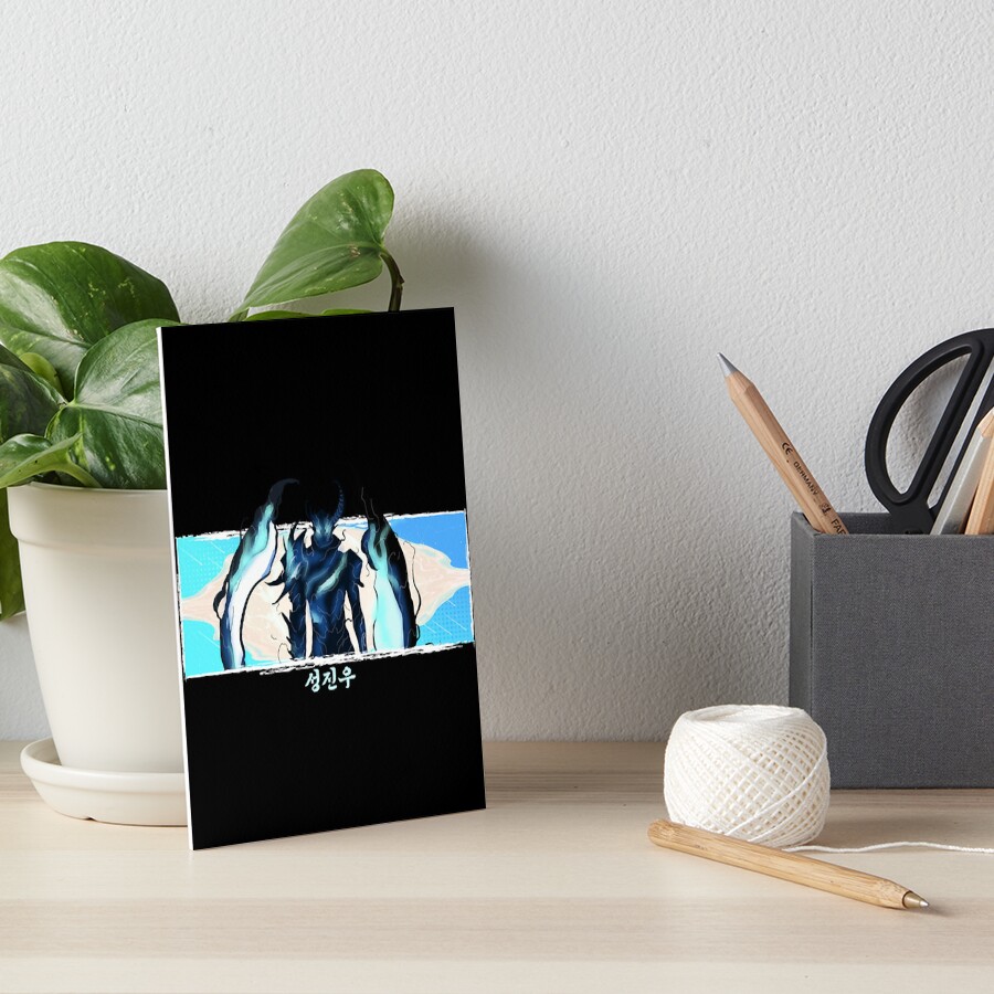 "Sung Jinwoo Shadow Extraction Solo Leveling " Art Board Print for Sale ...