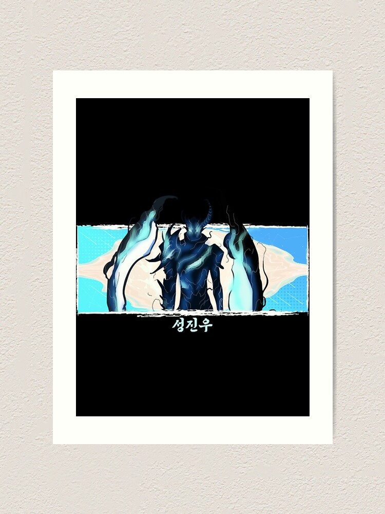 "Sung Jinwoo Shadow Extraction Solo Leveling " Art Print for Sale by ...