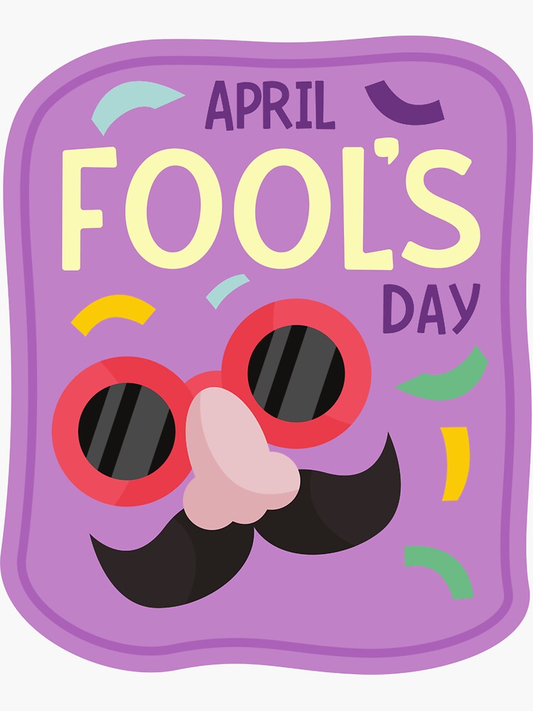 "April Fool's Day Joker" Sticker for Sale by PixyStickers | Redbubble