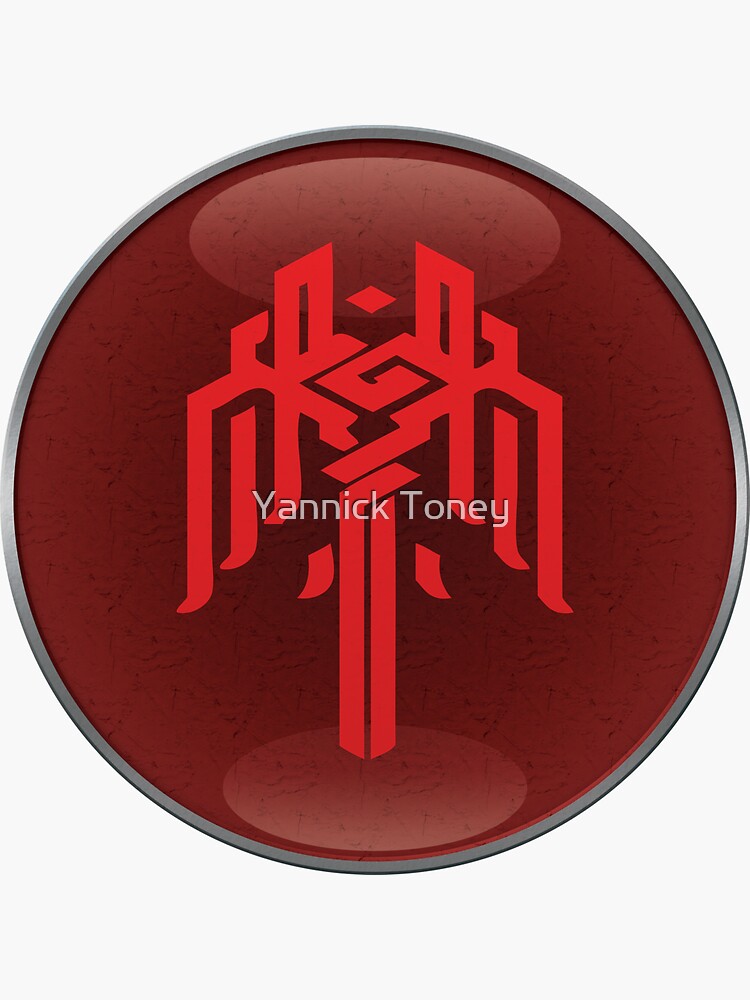 "Kirkwall Pendant - Dragon Age Art" Sticker for Sale by YTBooks | Redbubble