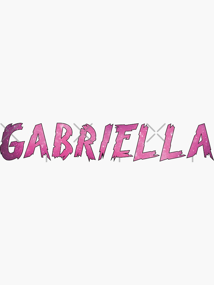 "GABRIELLA Name IV - My name is GABRIELLA - typography name - Galaxy ...