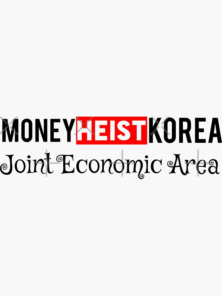 "Money Heist " Sticker for Sale by Design-Maniya | Redbubble
