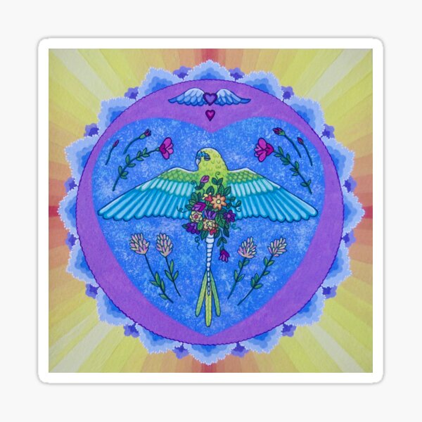 "The beautiful cycle of life and death" Sticker for Sale by mollypop1 ...