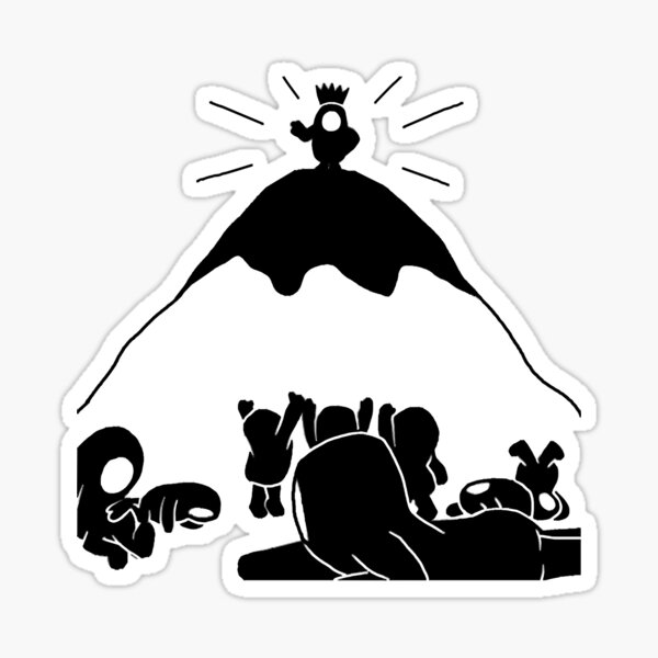 "Last Guy Standing" Sticker for Sale by WolfieeShops | Redbubble