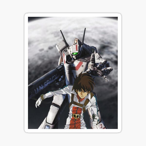 "macross robotech 1" Sticker for Sale by reprepsent | Redbubble