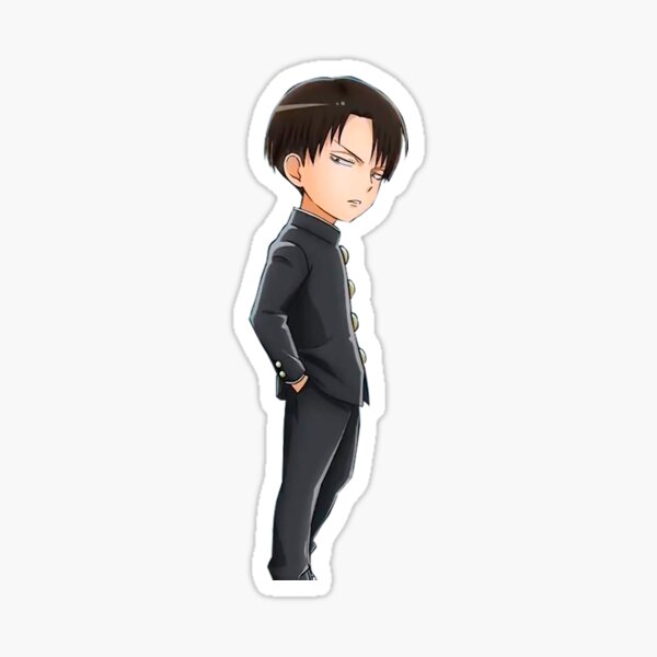 "Levi Ackerman Chibi" Sticker for Sale by MangaMolly | Redbubble