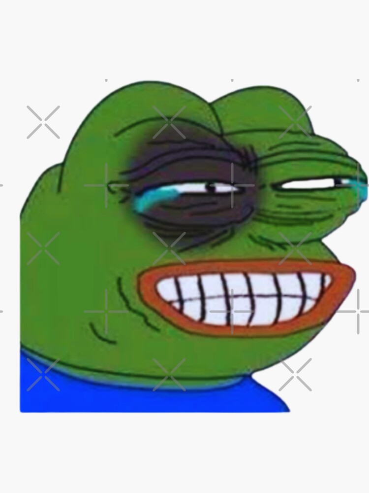 "Pepe The Frog Black Eye" Sticker for Sale by Tobster01 | Redbubble