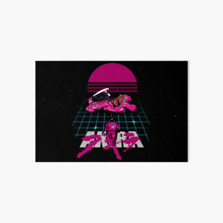 "AKIRA cyberpunk motorbike retro game synthwave '80 cult anime movie ...