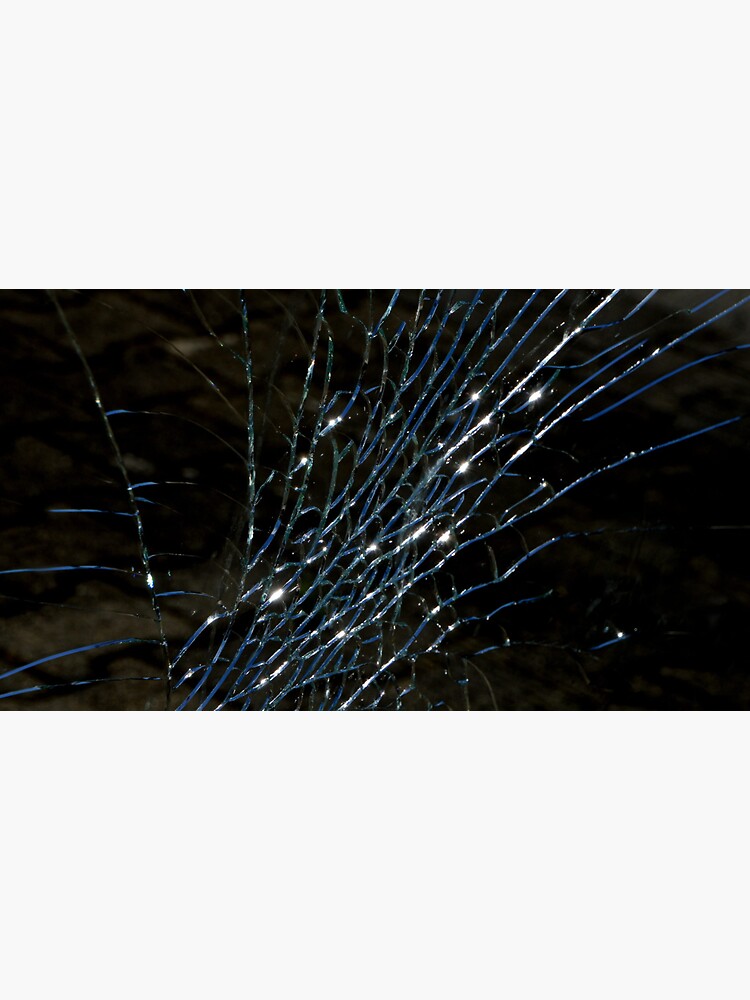 "shattered glass 9" Sticker for Sale by SohaibHania | Redbubble