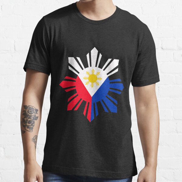 "Philippine Flag Pinoy Flag Filipino Shirt Pinoy Sun" T-shirt for Sale ...
