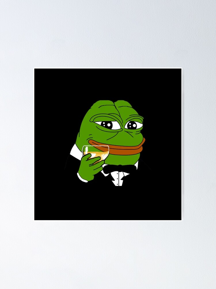 "Pepe The Frog - Cheers!" Poster for Sale by Tobster01 | Redbubble