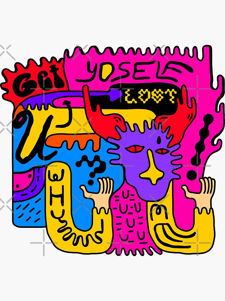 "Why Me Why?" Sticker for Sale by FariedDjanoear | Redbubble