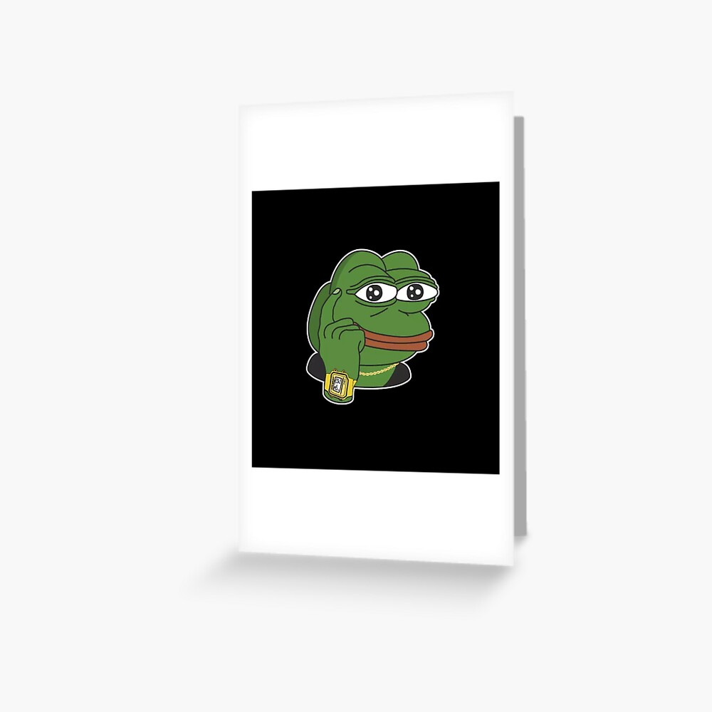 "Pepe The Frog - Think About It" Greeting Card for Sale by Tobster01 ...