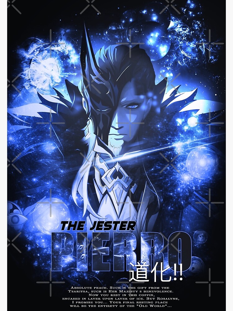 "Genshin Impact Pierro" Poster for Sale by Omagatoki | Redbubble