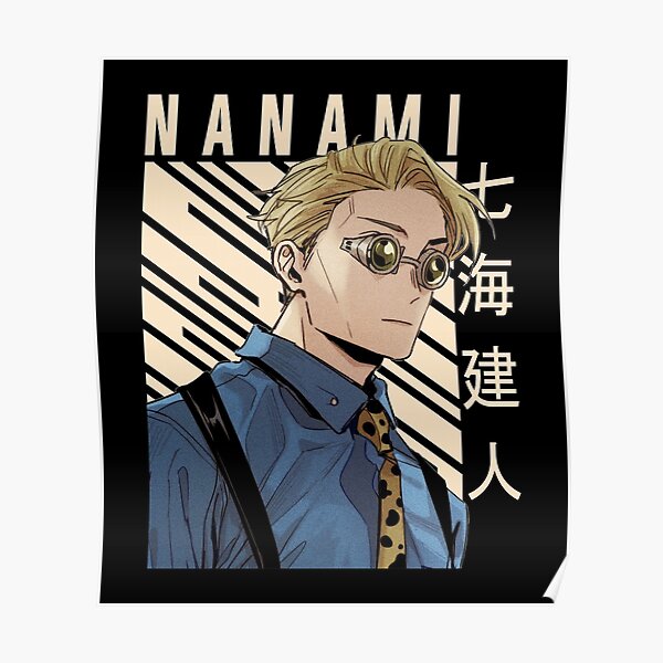 Póster «Nanami Kento - Jujutsu Kaisen» de Ime-Art | Redbubble