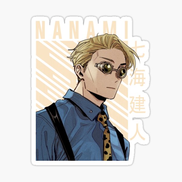 "Nanami Kento - Jujutsu Kaisen" Sticker for Sale by Ime-Art | Redbubble