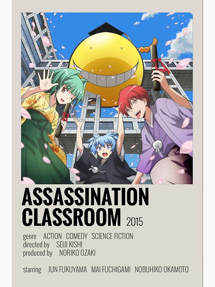 "Assassination Classroom Clasic Poster" Sticker for Sale by sampsonmat ...