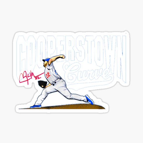 "Cooperstown curve " Sticker for Sale by Cody-Art | Redbubble
