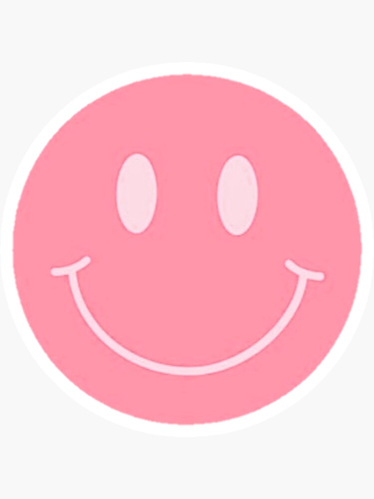 "Preppy Smiley Face" Sticker for Sale by Cs-Backery | Redbubble