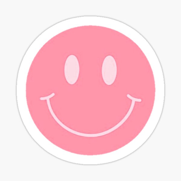 "Preppy Smiley Face" Sticker for Sale by Cs-Backery | Redbubble