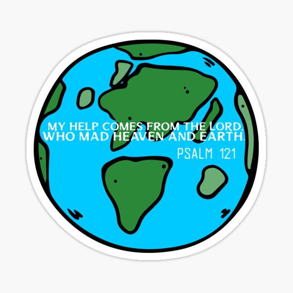 "Psalm 121" Sticker for Sale by thesalleyhouse | Redbubble