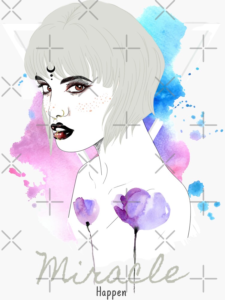 "Miracle happens.. Patel Style " Sticker for Sale by Anne-and-diana1 ...