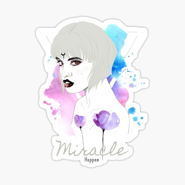 "Miracle happens.. Patel Style " Sticker for Sale by Anne-and-diana1 ...