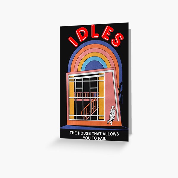 "Idles artwork - logo" Greeting Card for Sale by cpenlingtonnh | Redbubble
